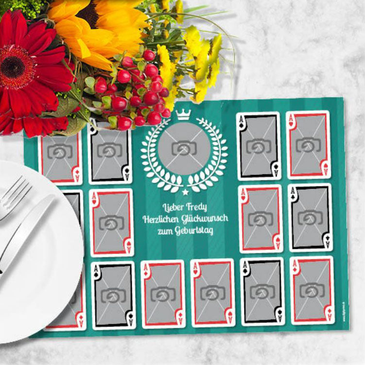 Gestalten Sie selbst Ihre Foto-Tischsets für Ihren Anlass! - jasswelt.ch